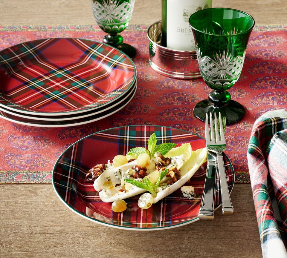 Stewart Plaid Dinnerware Collection | Pottery Barn Australia