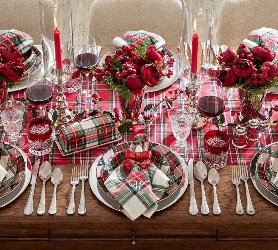 Stewart Plaid Dinnerware Collection | Pottery Barn Australia