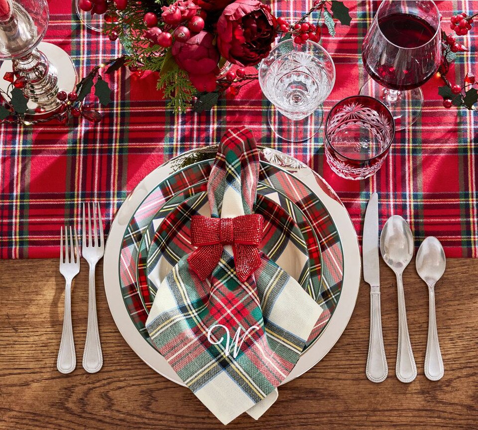 Stewart Plaid Dinnerware Collection | Pottery Barn Australia