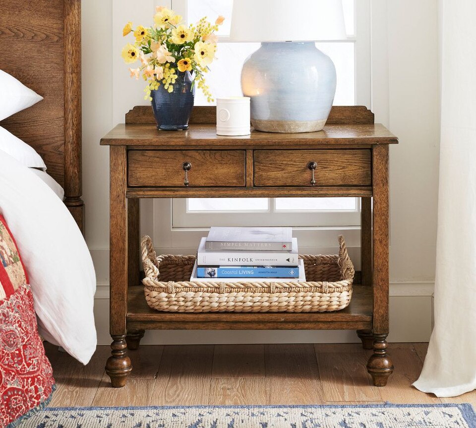 Pottery Barn Bedside Tables