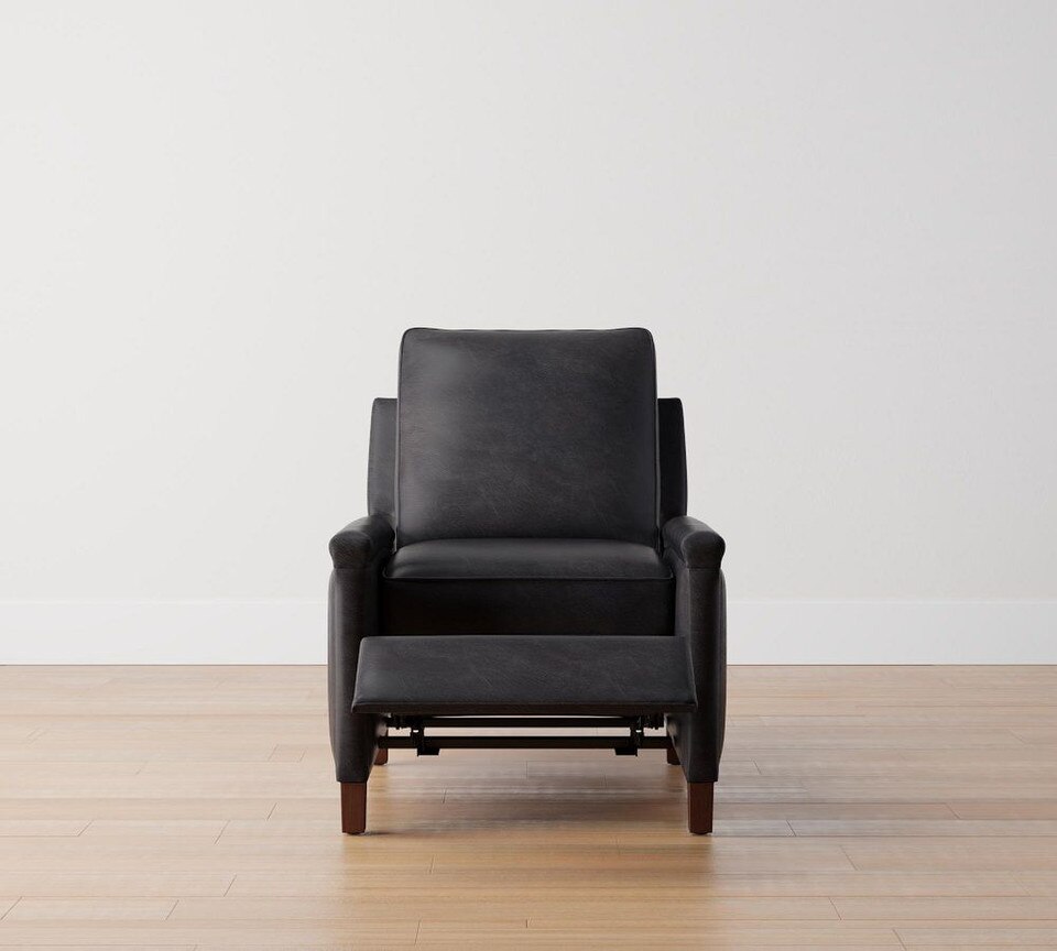 Tyler Square Arm Leather Manual & Power Recliner