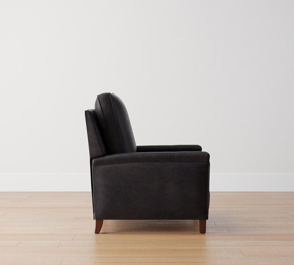 Tyler Square Arm Leather Manual & Power Recliner