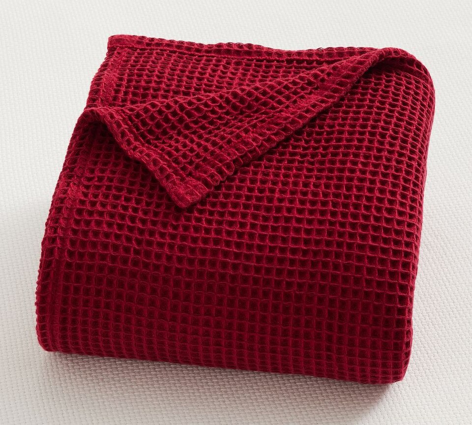 Waffle Weave Blanket - Pottery Barn Australia